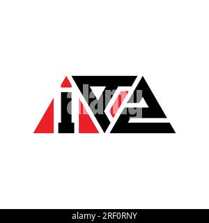 IAZ triangle letter logo design with triangle shape. IAZ triangle logo ...