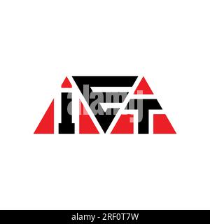 IET triangle letter logo design with triangle shape. IET triangle logo ...