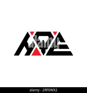 HQE triangle letter logo design with triangle shape. HQE triangle logo ...