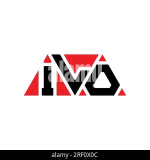 ILO triangle letter logo design with triangle shape. ILO triangle logo ...