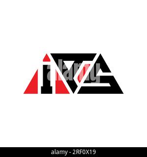IAS triangle letter logo design with triangle shape. IAS triangle logo ...