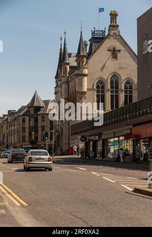 Inverness town house - Highland Scotland - United Kingdom. Inverness ...