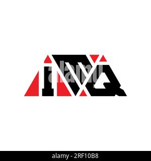 IMQ triangle letter logo design with triangle shape. IMQ triangle logo ...
