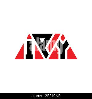 IPY triangle letter logo design with triangle shape. IPY triangle logo ...