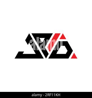JPD triangle letter logo design with triangle shape. JPD triangle logo ...