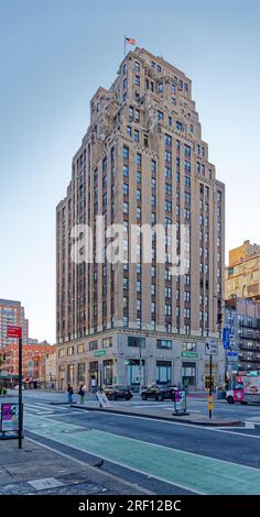 Chelsea: Windows and dark brick spandrels create vertical stripes ...