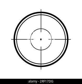Hunter crosshair aiming and targeting symbol focusing and hunting ...