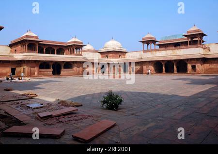 Palace of Jodh Bai, Mughal City of Fatehpur Sikri, Uttar Pradesh, India ...