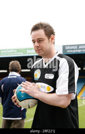 British actor Danny Dyer at charity match at Selhurst Park South London ...