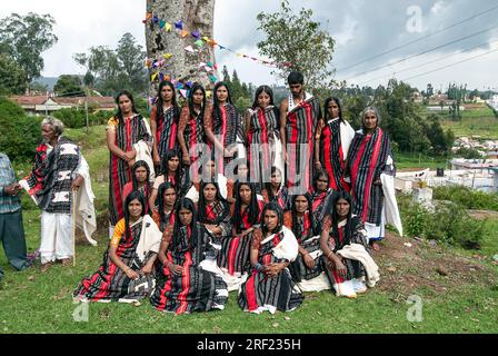 Toda, one of the great aboriginal tribes of India, Nilgiris, Ooty ...