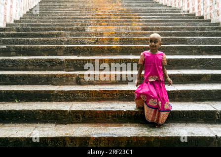 Steps leading up to Murugan Temple in Thiruttani Tiruttani Tirutani ...