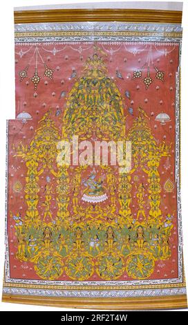 Kandarpa Ratha. The chariot of Kama, the god of love. It shows the type ...