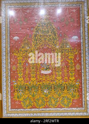 Kandarpa Ratha. The chariot of Kama, the god of love. It shows the type ...