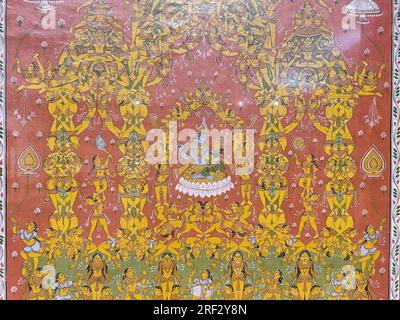 Kandarpa Ratha. The chariot of Kama, the god of love. It shows the type ...