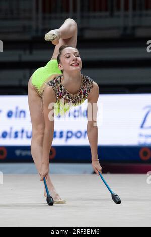 Neele ARNDT, Berlin TSC, club action, gymnastics, rhythmic gymnastics ...