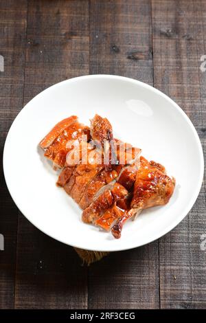 Duck Seasoned with Soy Sauce,Roasted Duck Stock Photo - Alamy