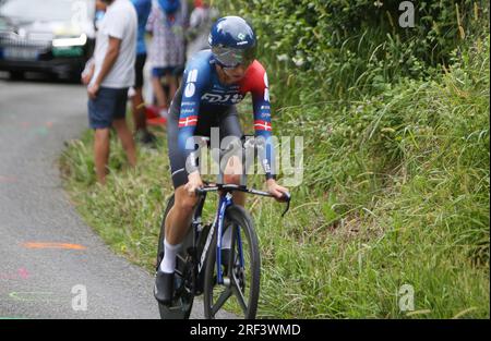 LUDWIG Cecilie Uttrup during the Tour de France Femmes avec ZWIFT 2025 ...