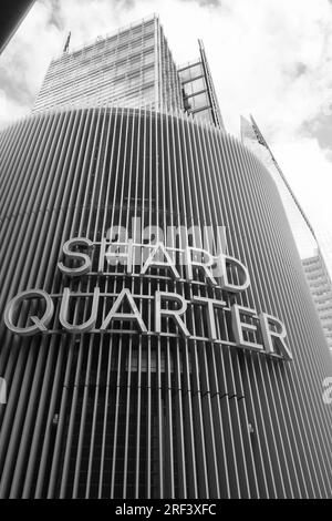 The Shard Quarter near the skyscraper of the same name which was ...