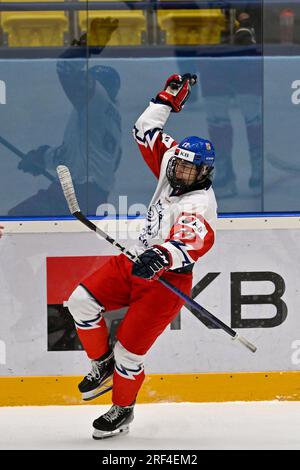 Breclav, Czech Republic. 31st July, 2023. Hlinka Gretzky Cup, annual ...