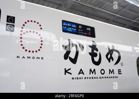 FUKUOKA, Japan - Kyushu Railway Co. (JR Kyushu) President Koji Karaike ...