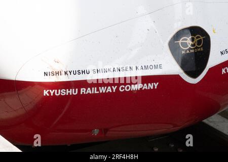 FUKUOKA, Japan - Kyushu Railway Co. (JR Kyushu) President Koji Karaike ...