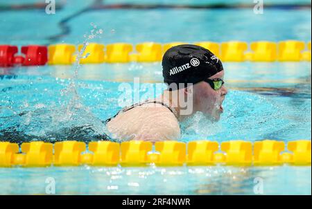 Great Britain’s Ellie Challis in action during the Women's 50m ...