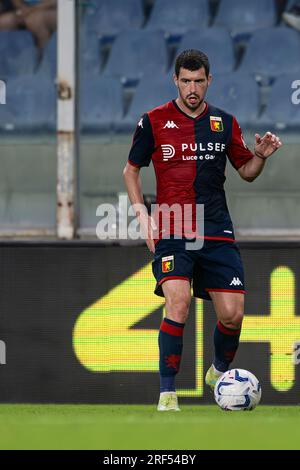 Aaron Martin during Genoa CFC vs Pisa SC, Italian soccer Serie A match ...