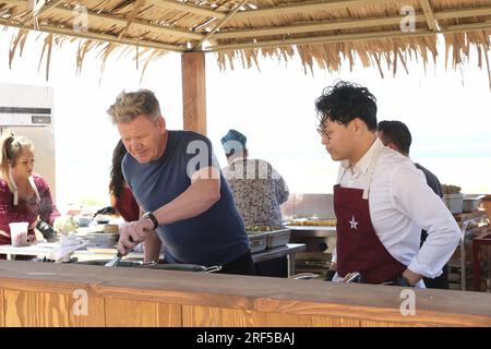 GORDON RAMSAY'S FOOD STARS, from left: contestants Elisa Strauss ...