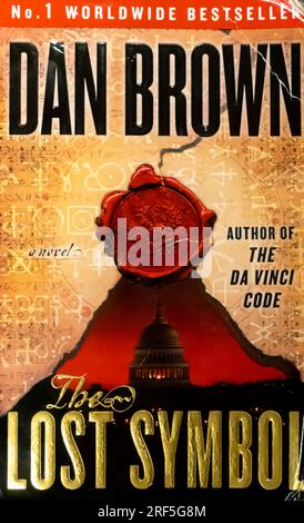 dan brown the lost symbol book cover Stock Photo - Alamy