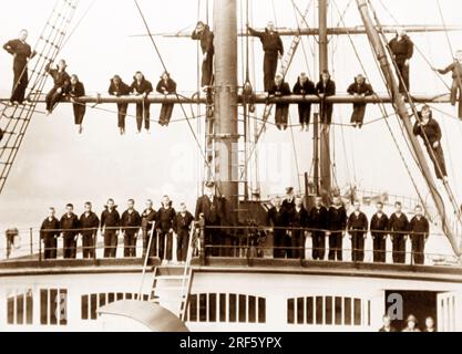 HMS Clio Training Ship, Menai Straits, Anglesey, Wales, Victorian ...