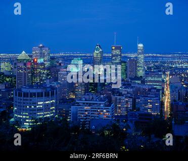 The Mount Royal at night Stock Photo - Alamy