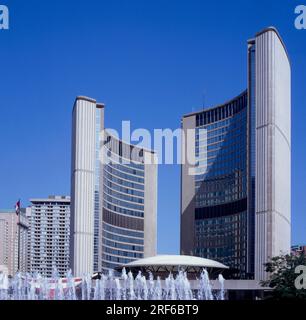 New City Hall, 1965, Toronto, Ontario, Canada Stock Photo - Alamy