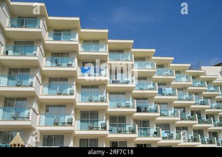 H10 Blue Mar Boutique Hotel, Camp de Mar, Mallorca, Spanien Stock Photo ...
