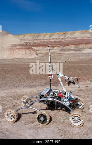 The PCZ Mars Rover in the University Rover Challenge, Mars Desert ...