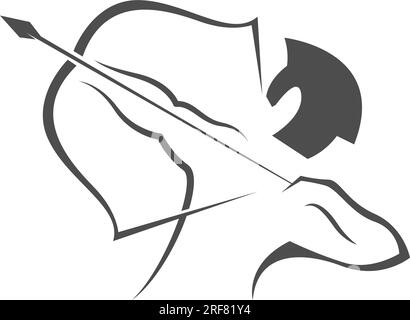 Centaur logo icon design illustration Stock Vector Image & Art - Alamy