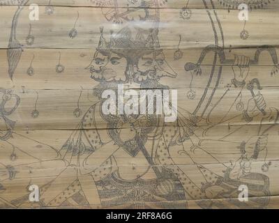 Panchamukhi Hanuman, five headed Hanuman Stock Photo - Alamy
