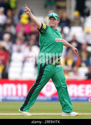 Southern Brave's Anya Shrubsole during The Hundred match at Emirates ...