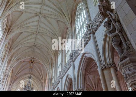 SAINT RIQUIER, SOMME, FRANCE, JUNE 17, 2022 : interiors and ...