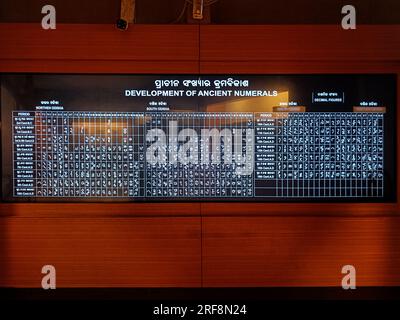 Development of ancient numerals Stock Photo - Alamy