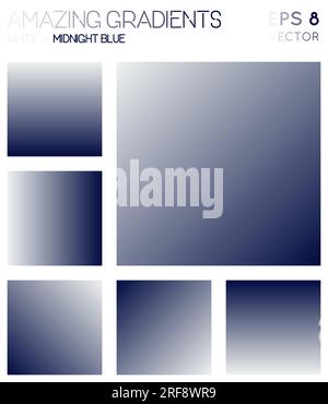 Colorful gradients in indigo, midnight blue color tones. Actual ...