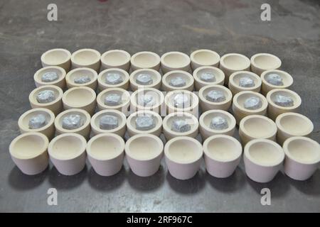 areas of operations and processes of an open pit mine in a gold mine in ...