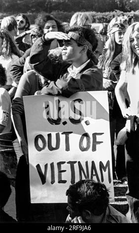 San Francisco, California: November 6, 1971 A participant in the "Out ...