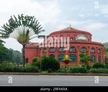 Colonial red coloured buildings in Bangalore or Bengaluru, the IT ...