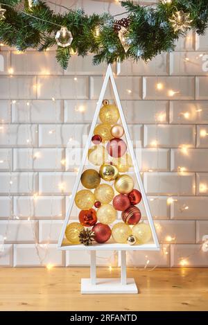 Cozy christmas decoration Stock Photo - Alamy