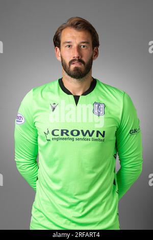 Dundee FC goalkeeper Adam Legzdins Stock Photo - Alamy