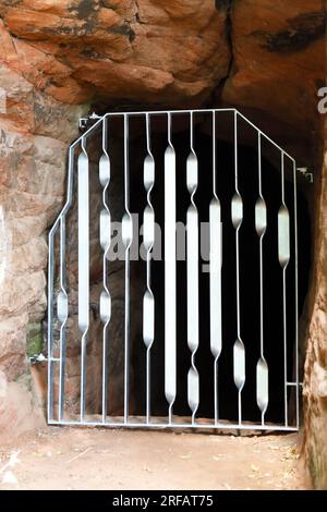 Wemyss Caves,Fife Scotland. New gates to help protect the caves from ...