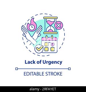 Lack of need multi color concept icon Stock Vector Image & Art - Alamy
