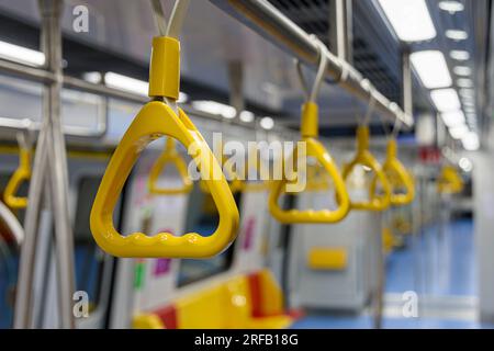 Train Carriage Handle Stock Photo - Alamy