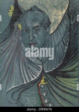 Portrait of Leon Reynel 1924 by Stanisław Ignacy Witkiewicz Stock Photo ...