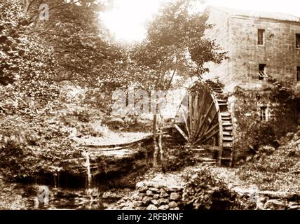 Rigg Mill near Whitby, Victorian period Stock Photo - Alamy